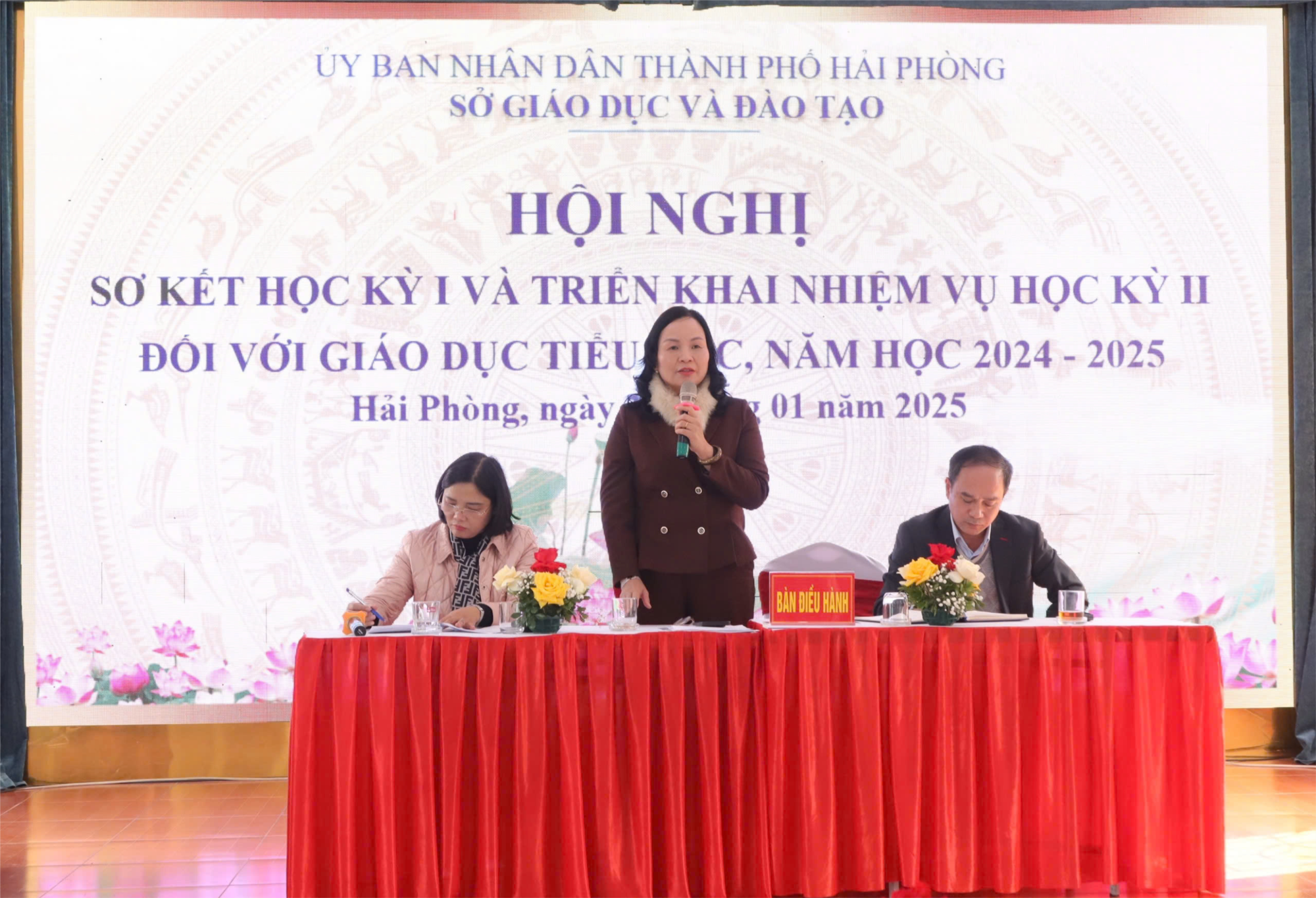 Giáo dục Tiểu học Hải phòng sơ kết học kỳ 1, năm học 2024-2025 | Ngành Giáo dục và Đào tạo Hải Phòng